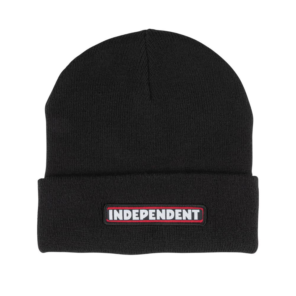 Independent Beanie Bar Logo - Black – Scenic Skate Shop
