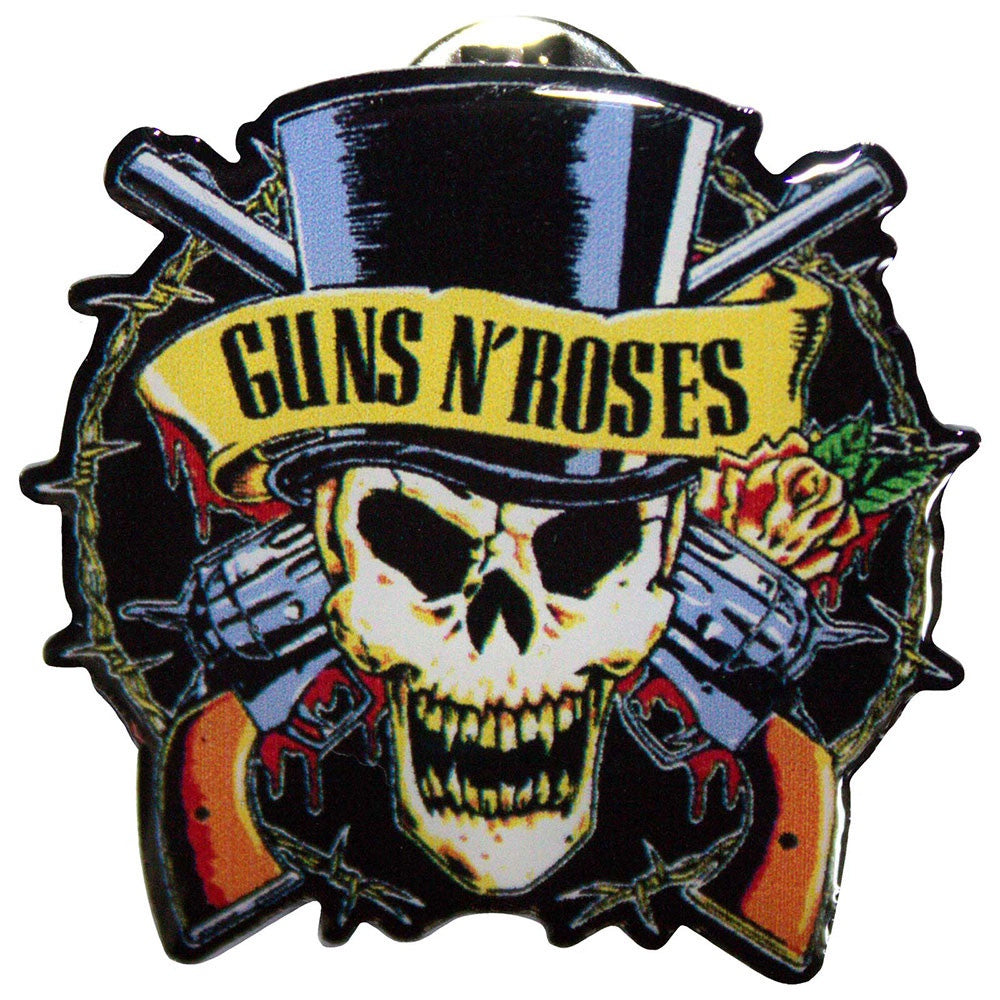 Guns N Roses Top Hat Pin – Scenic Skate Shop